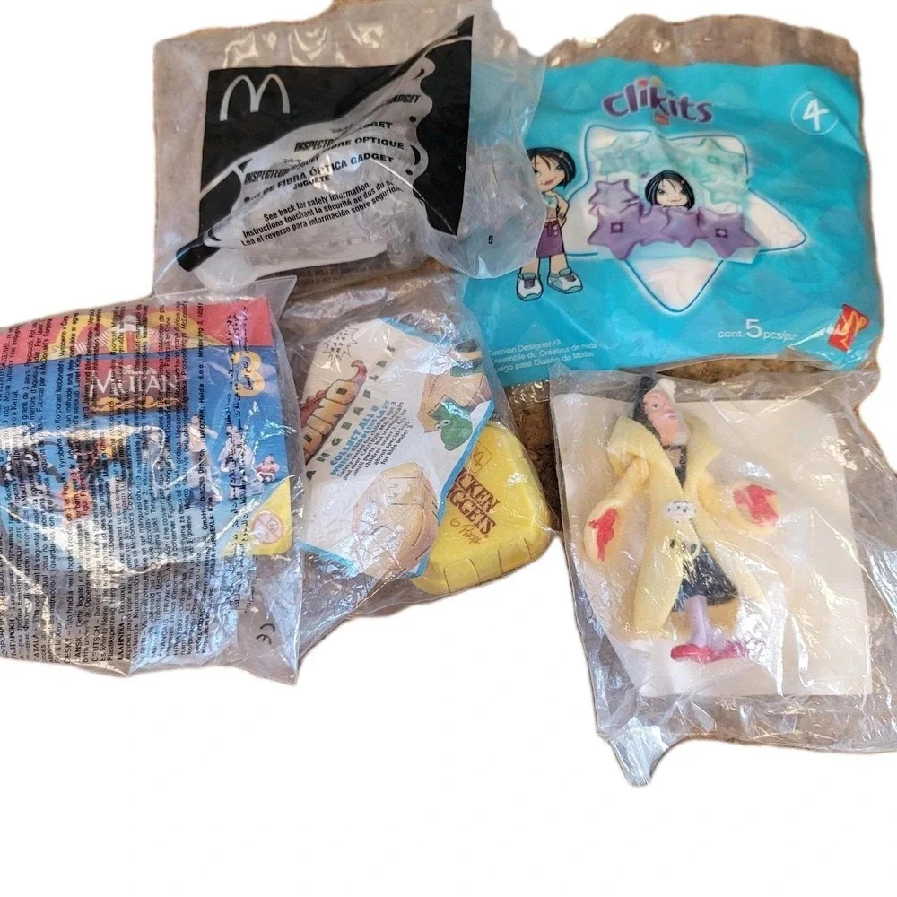 McDonald's | Toys | Vintage Mcdonalds Happy Meal Toys Big Lot 3 Sealed ...